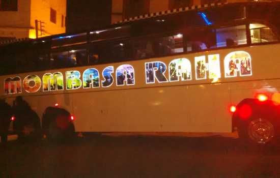 Mombasa Raha ticket booking portal.