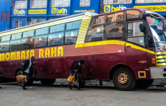 Mombasa Raha ticket booking portal.